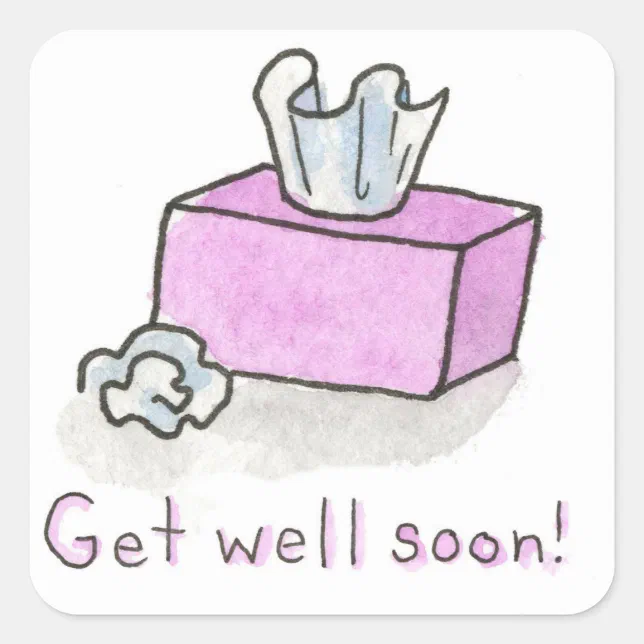 Get Well Stickers | Zazzle