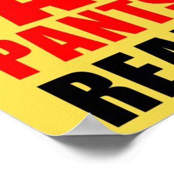 Get Your Fat Pants Ready Poster | Zazzle