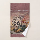 Get your Kicks on Route 66 Bath Towel Set | Zazzle
