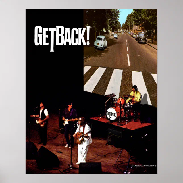 GetBack!® Beatlemania Poster | Zazzle