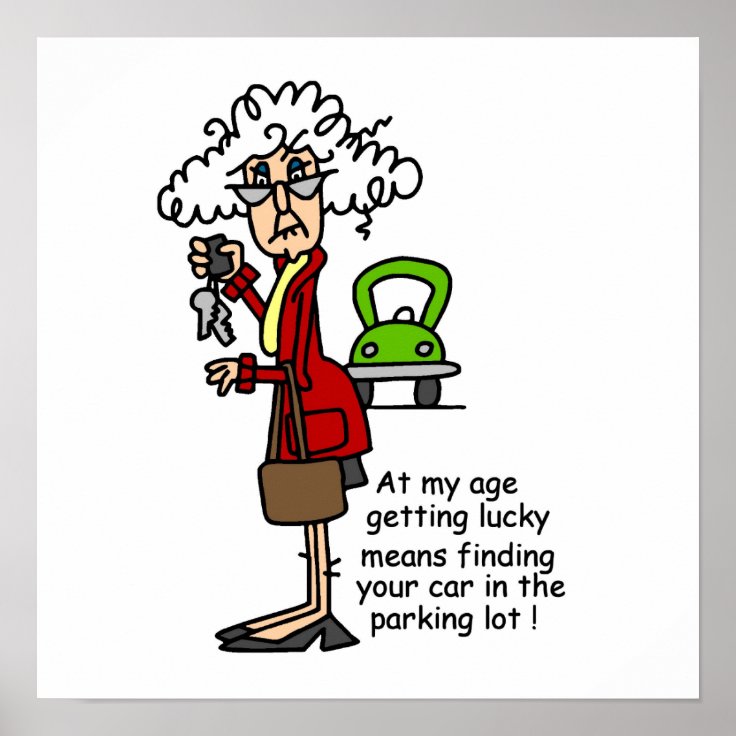 Getting Lucky Humor Poster | Zazzle