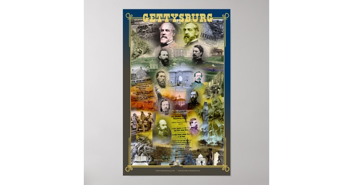 Gettysburg 150th Anniversary Poster | Zazzle