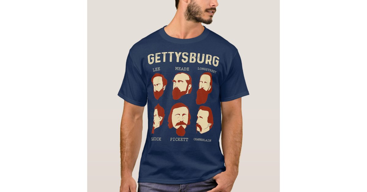 Gettysburg American Civil War Reenactment T-Shirt | Zazzle