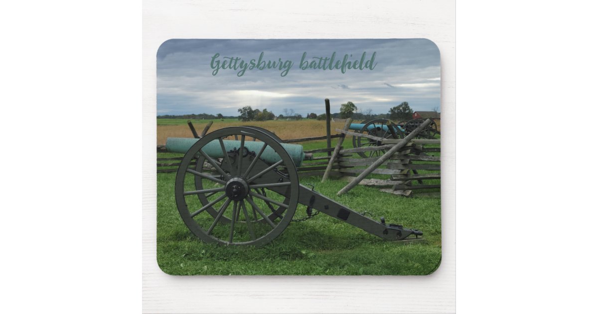 Gettysburg Battlefield mousepad | Zazzle