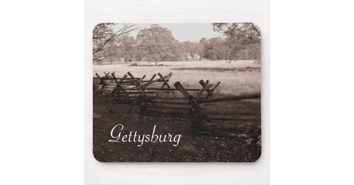 Gettysburg - Battlefield Mousepad | Zazzle