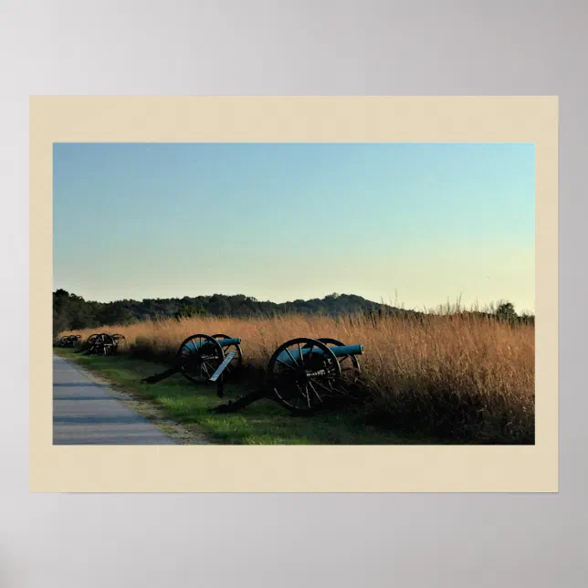 Gettysburg Battlefield Poster | Zazzle