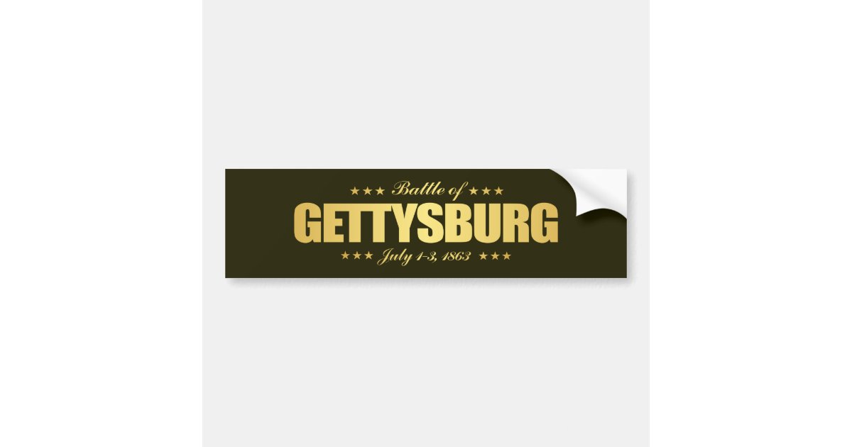 Gettysburg (FH2) Bumper Sticker | Zazzle