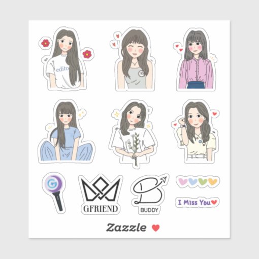 Gfriend Sticker (Kpop) | Zazzle