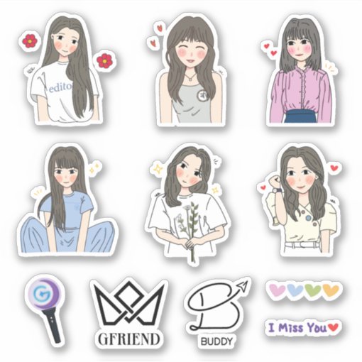 Gfriend Sticker (Kpop) | Zazzle