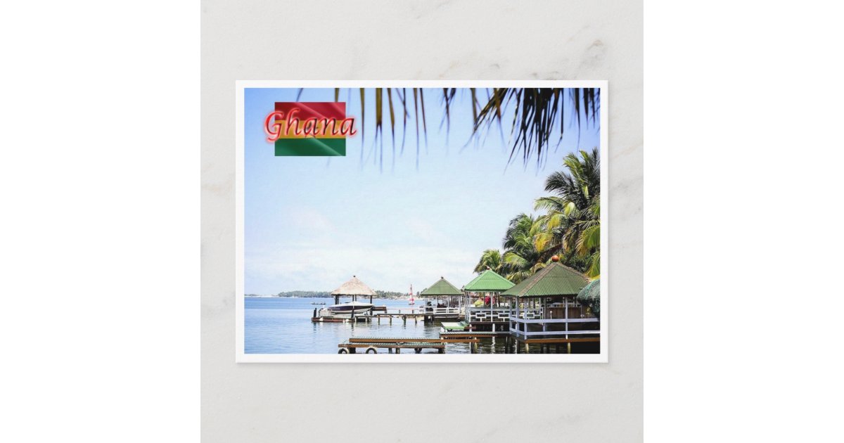 Ghana - Coast of Ghana - Postcard | Zazzle