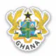 Ghana coat of arms sticker | Zazzle