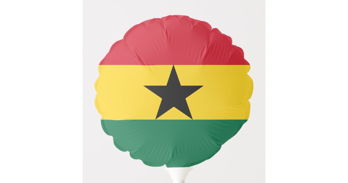 Ghana Flag Balloon | Zazzle