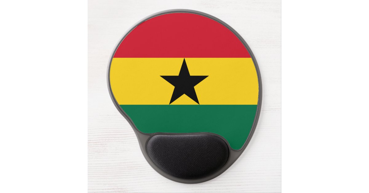 Ghana Flag Gel Mouse Pad | Zazzle