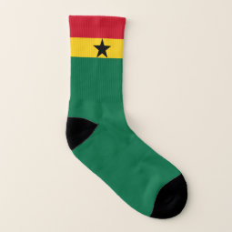 Ghana Flag Socks | Zazzle