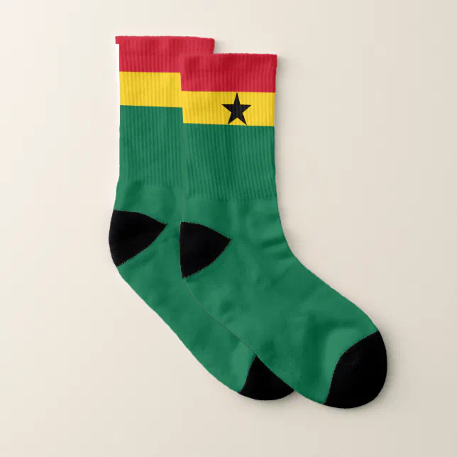 Ghana Flag Socks | Zazzle
