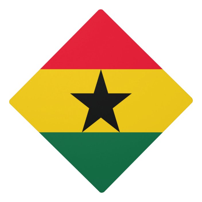 Ghana Graduation Cap Topper | Zazzle.com