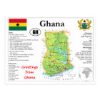 Ghana Postcard | Zazzle.com
