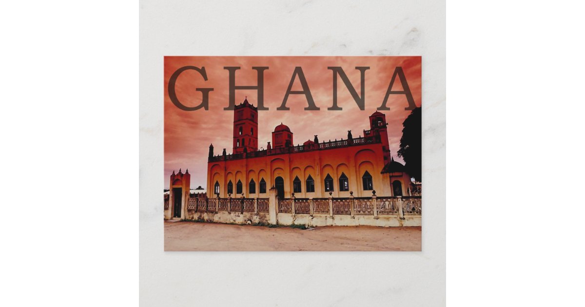 Ghana Postcard | Zazzle