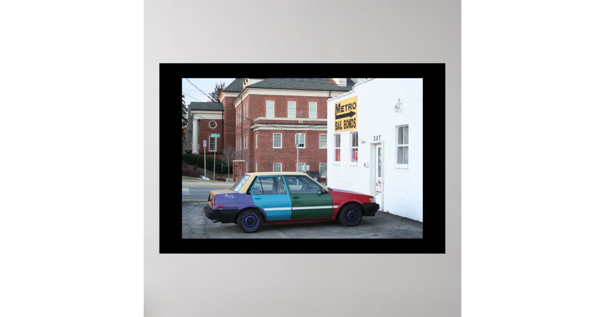 Ghetto Car Poster | Zazzle