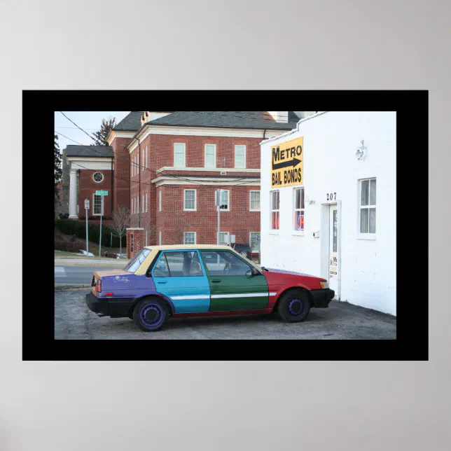 Ghetto Car Poster | Zazzle