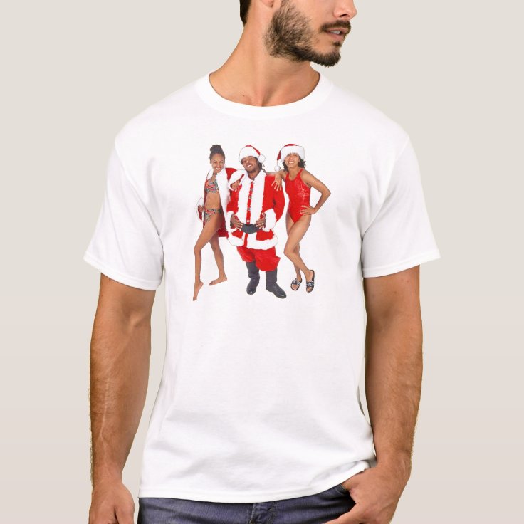Ghetto Santa and his Elves from the Hood T-Shirt | Zazzle