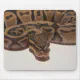 Ghost Ball Python Mousepad | Zazzle