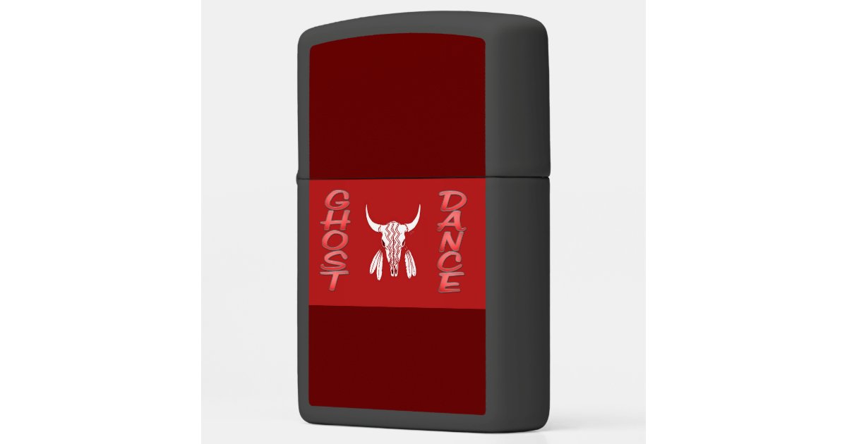 Ghost Dance Zippo black lighter | Zazzle