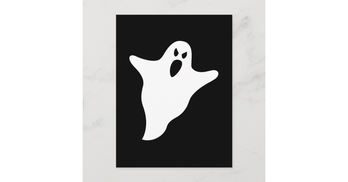 Ghost Postcard | Zazzle
