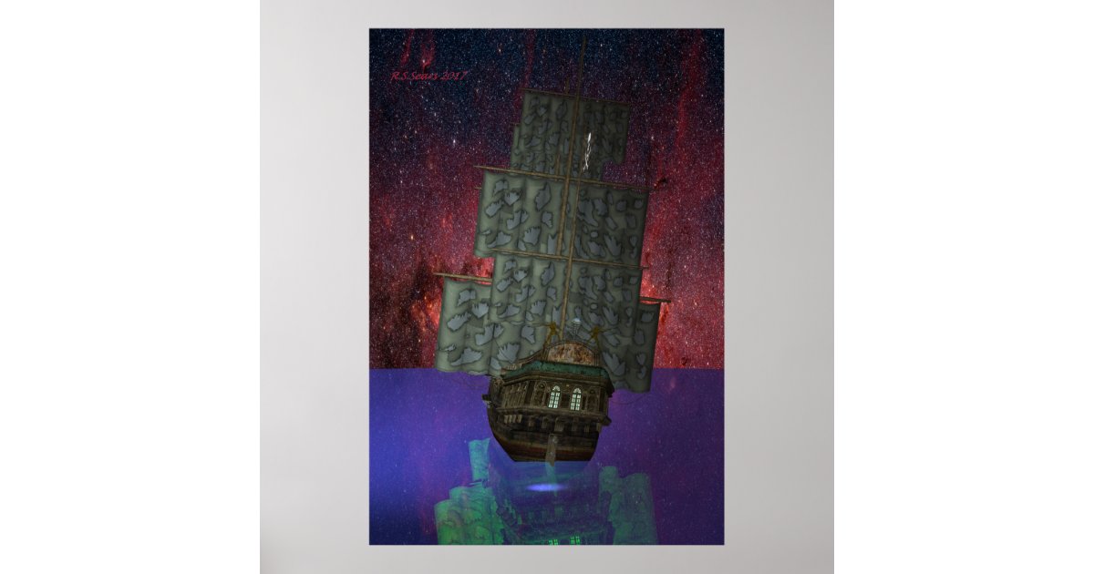ghost ship poster | Zazzle