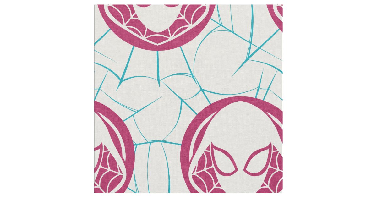Ghost-Spider Icon Fabric | Zazzle