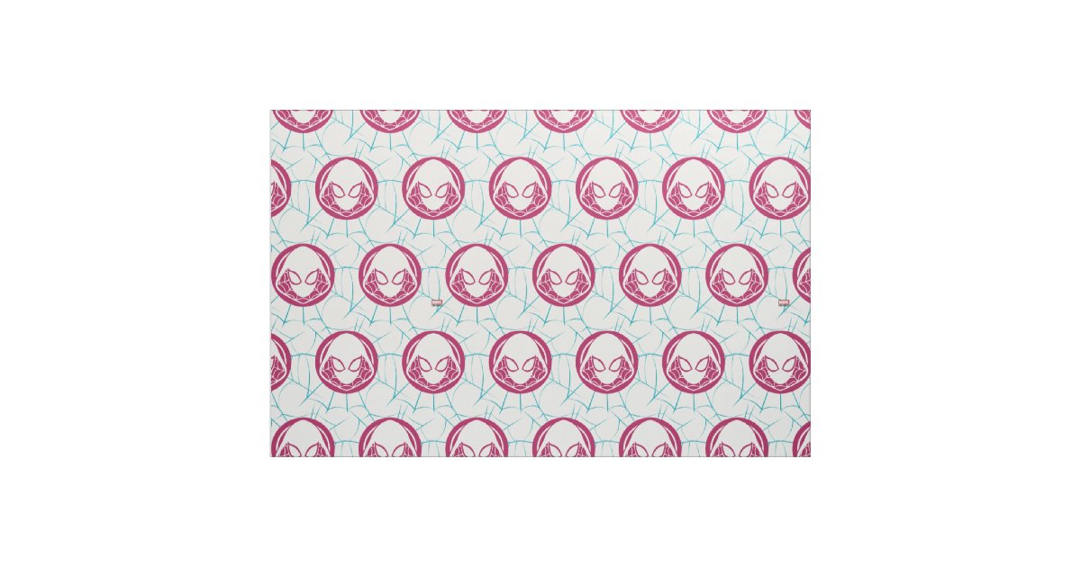 Ghost-Spider Icon Fabric | Zazzle