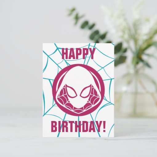 Ghost-Spider Icon Postcard | Zazzle