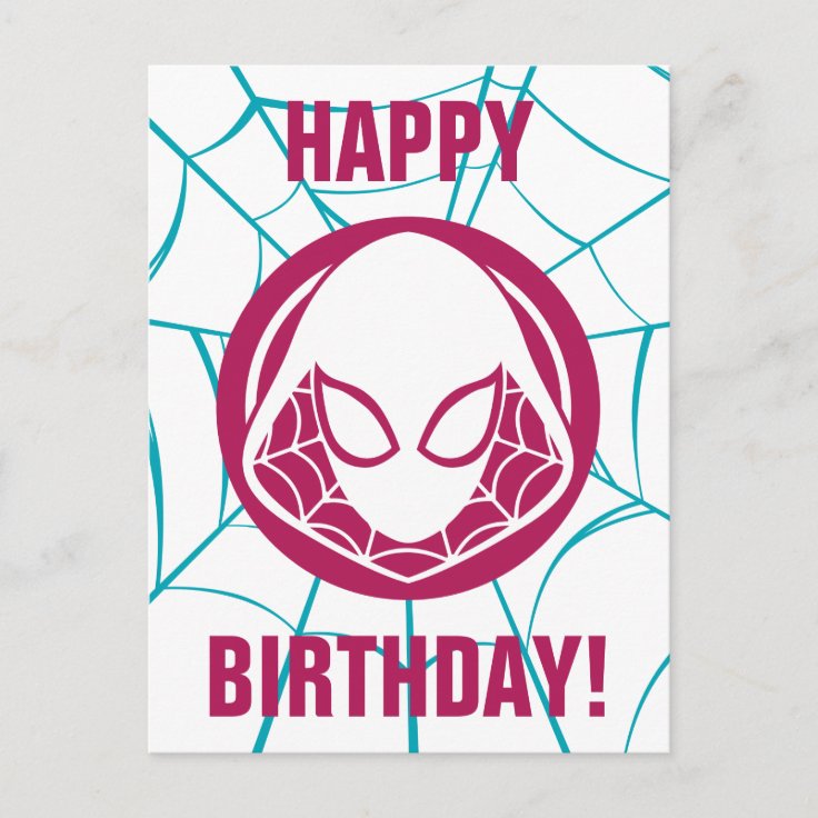 Ghost-Spider Icon Postcard | Zazzle