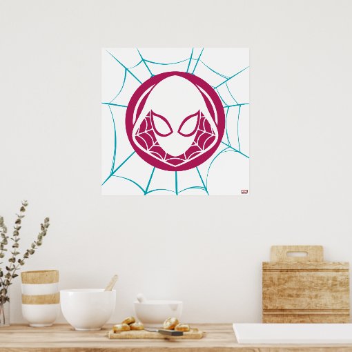 Ghost-Spider Icon Poster | Zazzle
