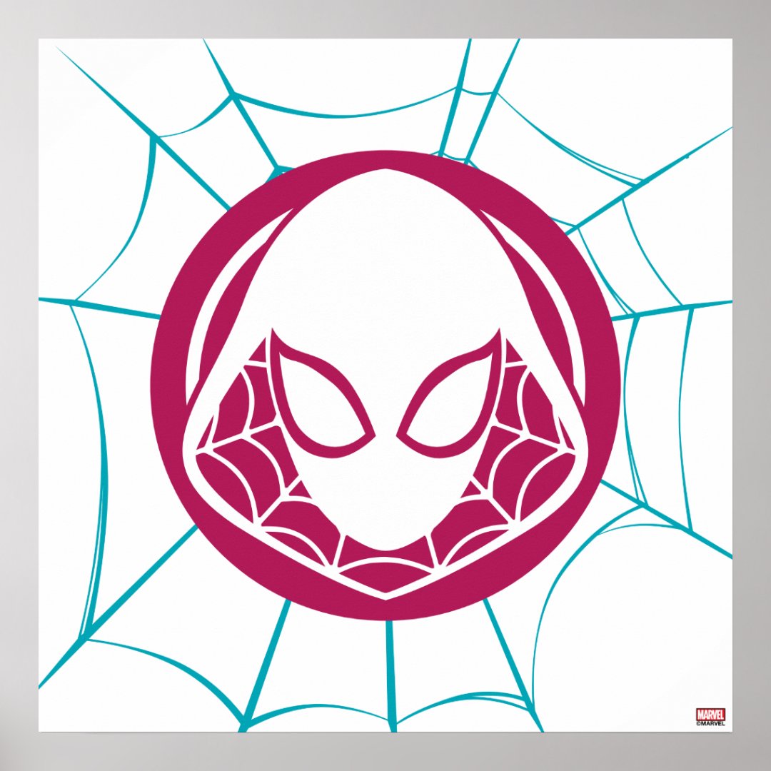 Ghost-Spider Icon Poster | Zazzle