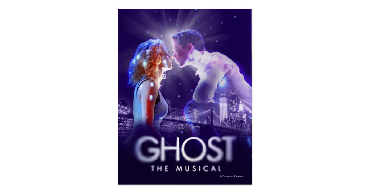 GHOST - The Musical Logo Postcard | Zazzle.com
