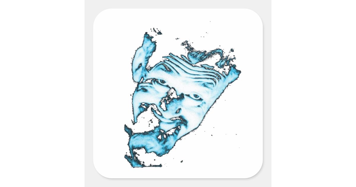 Ghoulardi (Transparent-3) Customizable Stickers | Zazzle