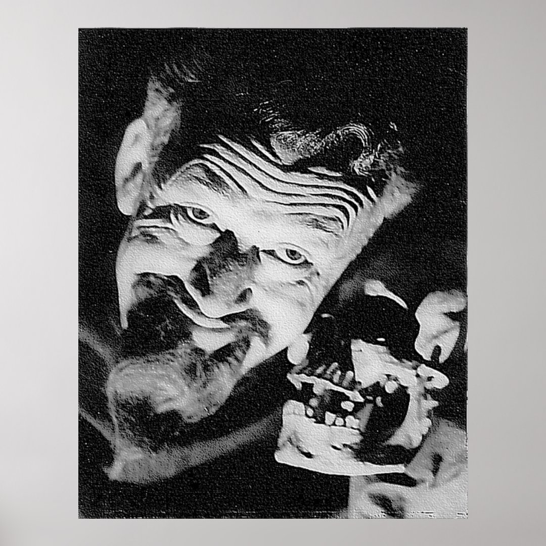 Ghoulardi (W/Skull-2) Matte Poster | Zazzle