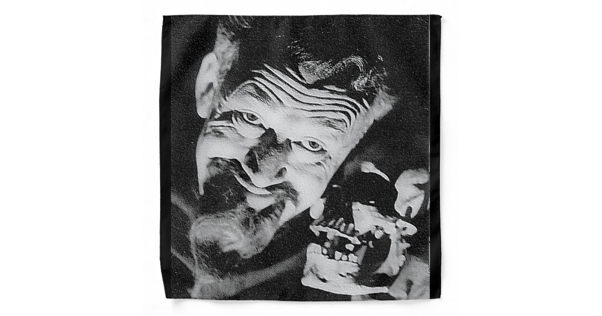 Ghoulardi (W/Skull) Customizable Bandana | Zazzle