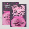 Ghouls Only Halloween Party Invitation | Zazzle