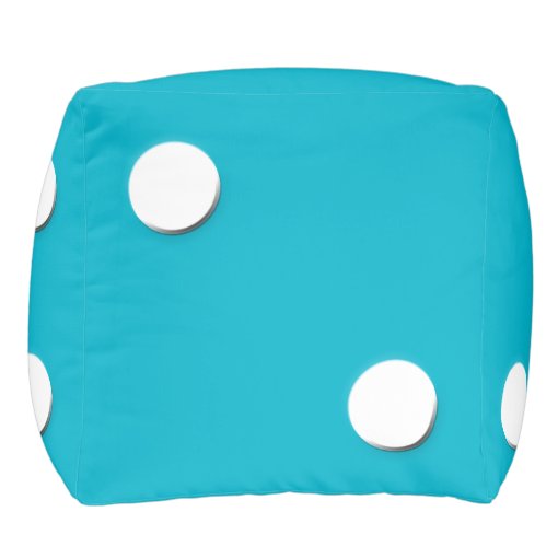 Giant 6 Sided Die (Funny Dice) Pouf | Zazzle