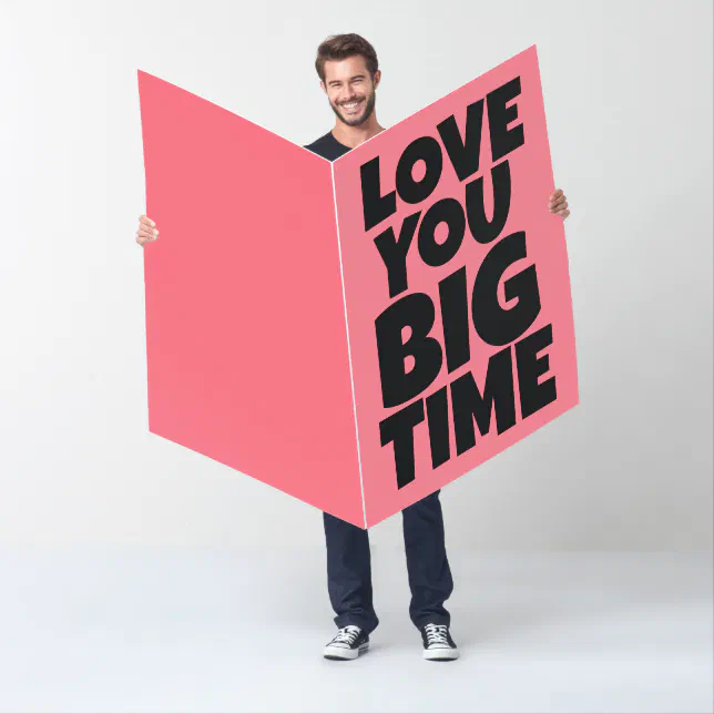 GIANT BIGGEST OVERSIZED BIRTHDAY CUSTOM CARD | Zazzle