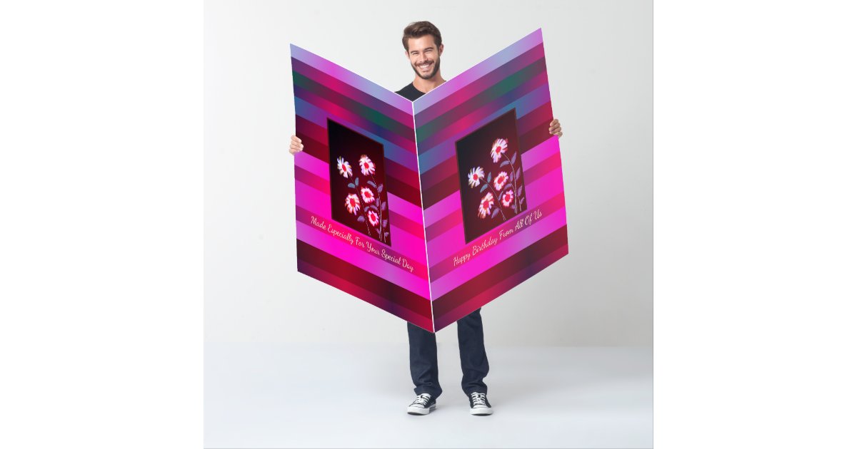 Giant Birthday Card | Zazzle