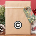 Giant Copyright Symbol Stickers | Zazzle