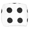 Giant Dice Bachelorette Party Games Pouf | Zazzle