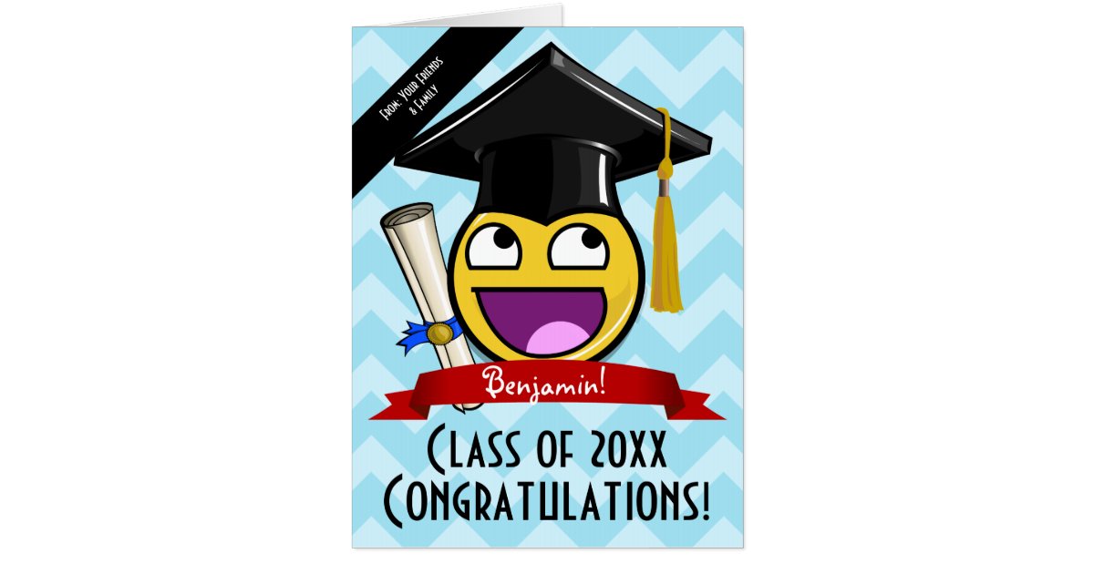 Giant Graduation Congratulations Card | Zazzle