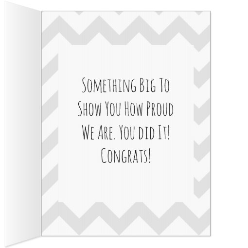 Giant Graduation Congratulations Card | Zazzle