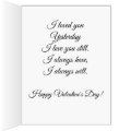 Giant Happy Valentine's Day My Love Card | Zazzle