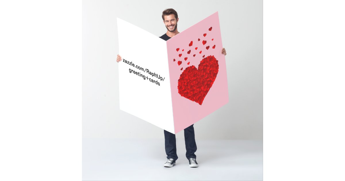 Giant Heart Card | Zazzle