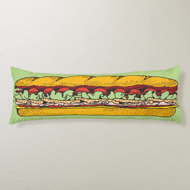 Giant Hoagie Body Pillow | Zazzle